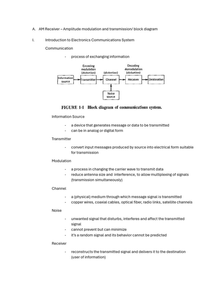Communication System and AM | PDF | Amplifier | Modulation