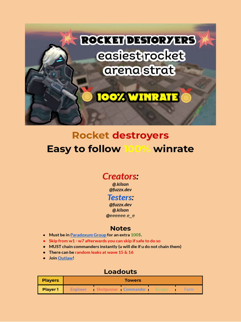 Rocket destroyers | PDF