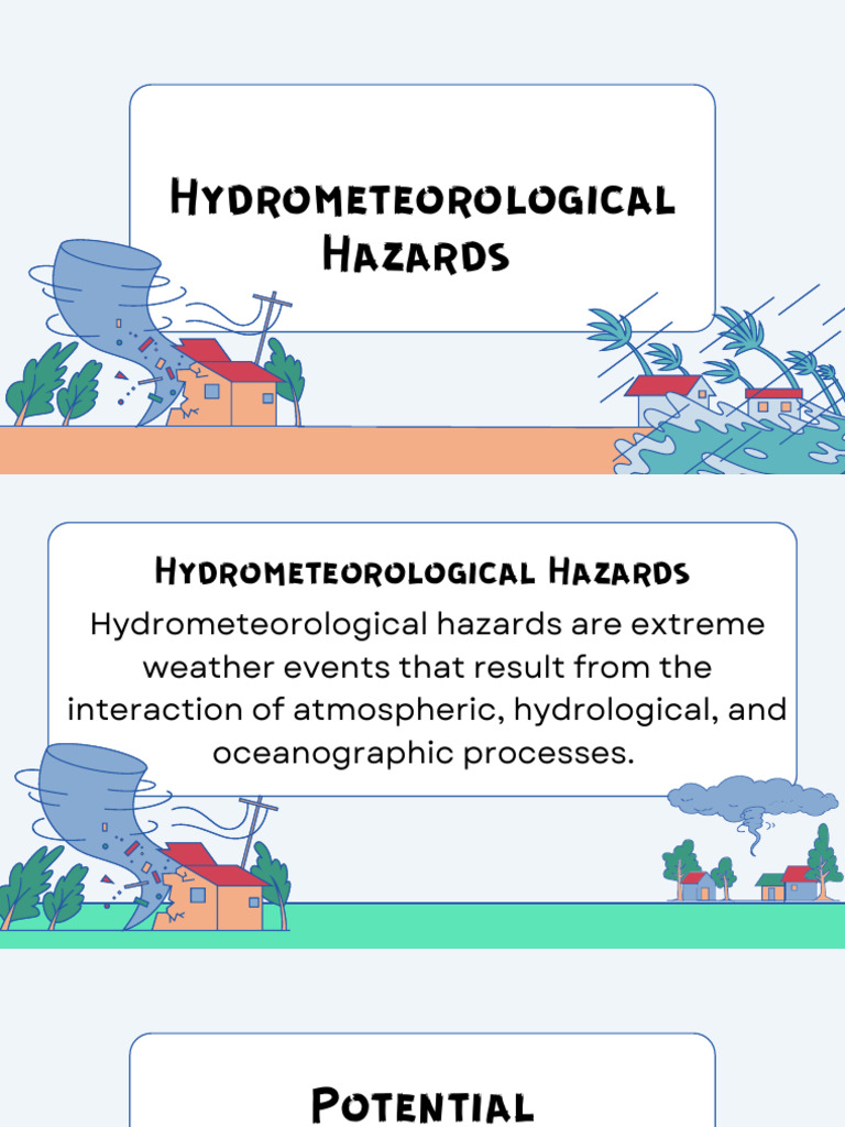Hydrometeorological Hazards - 20250227 - 095701 - 0000 | PDF | Tropical ...