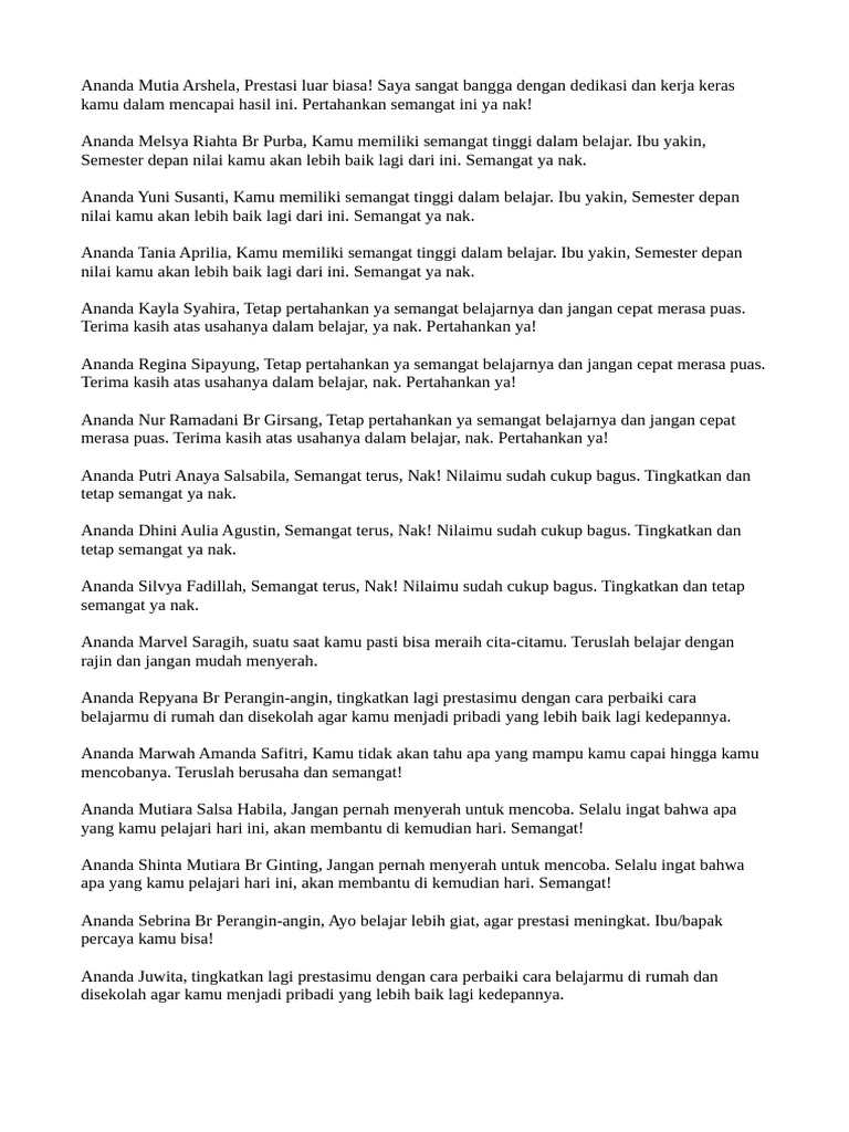 catatan walas erma | PDF