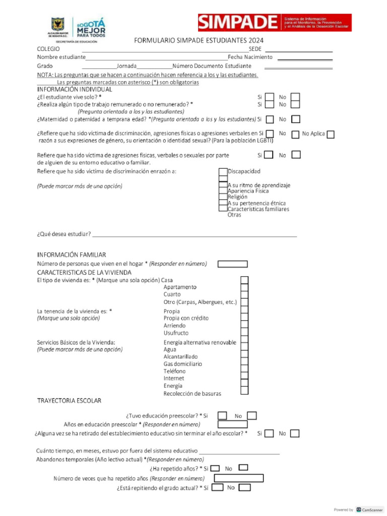 FORMATO SIMPADE 2024 | PDF