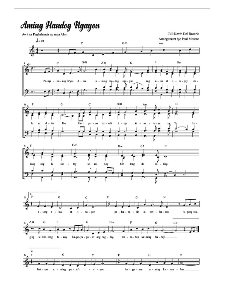 Ngayon Handog Aming | PDF