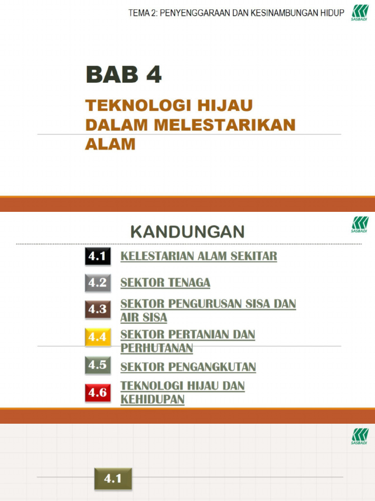 BAB 4 SAINS T4 | PDF