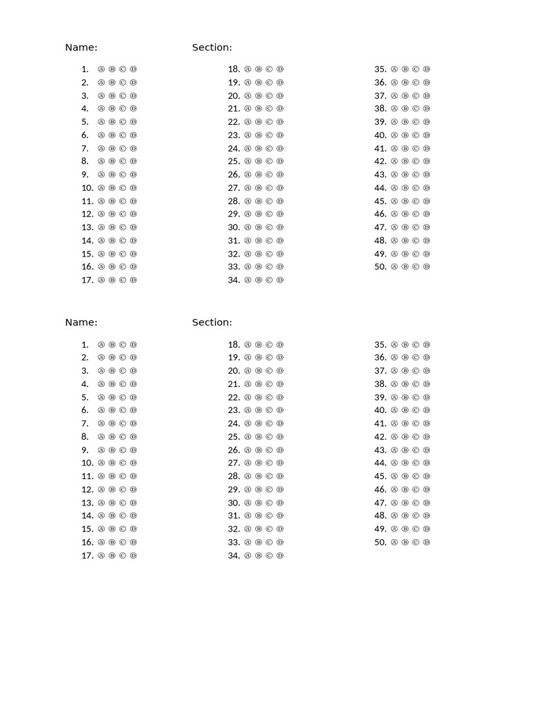 Abc Shade 1-50 | PDF