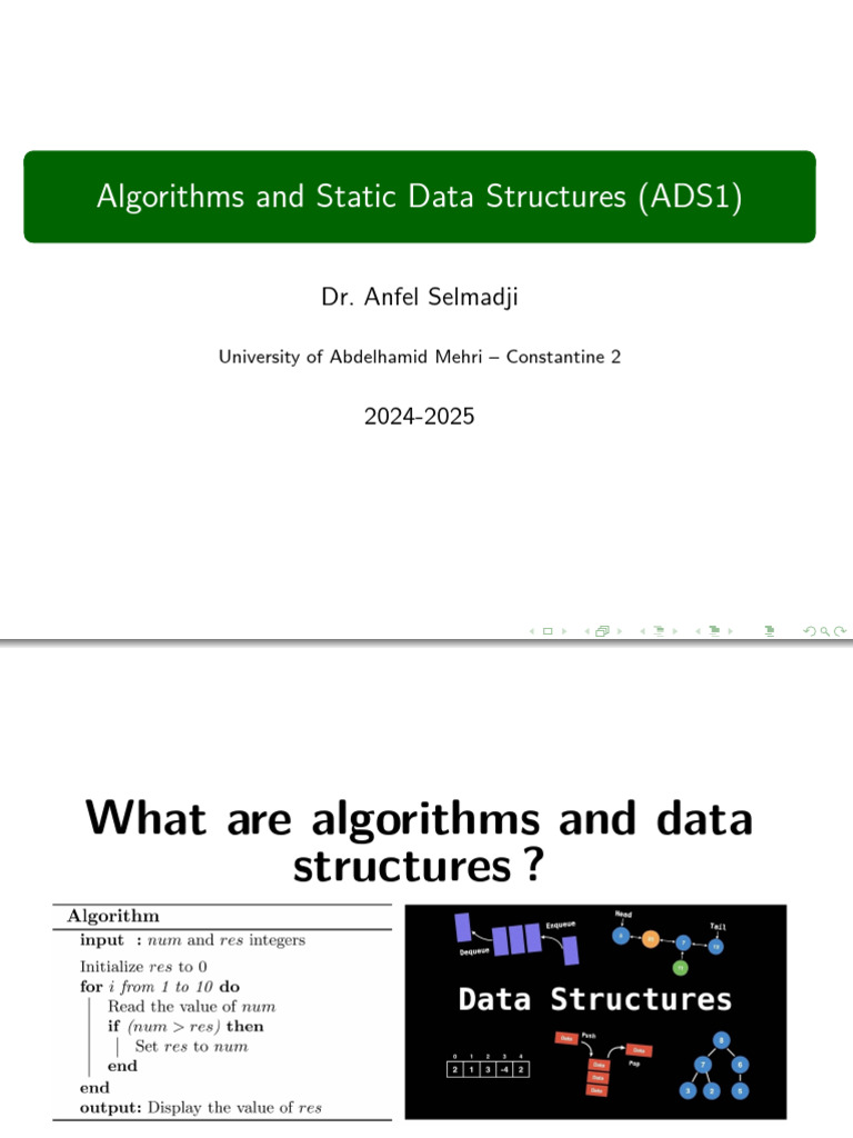 ING ADS1 Course Presentation | PDF | Computer Programming | Programming Language