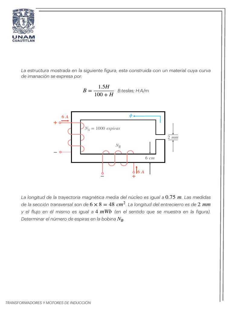 Tarea 01 Transformadores | PDF | Transformador | Inductor