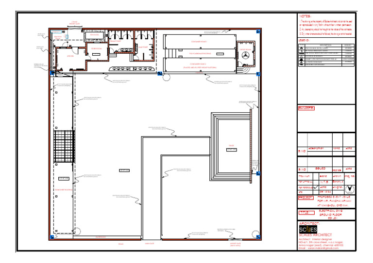 Electrical Layout for Proposed Venue | PDF | Components | Manufactured ...