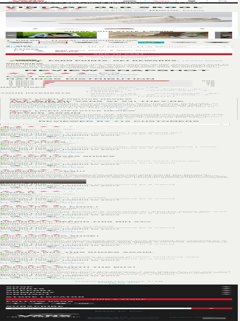 Vintage Old Skool Shop Classic Shoes at Vans | PDF | Footwear | Shoe