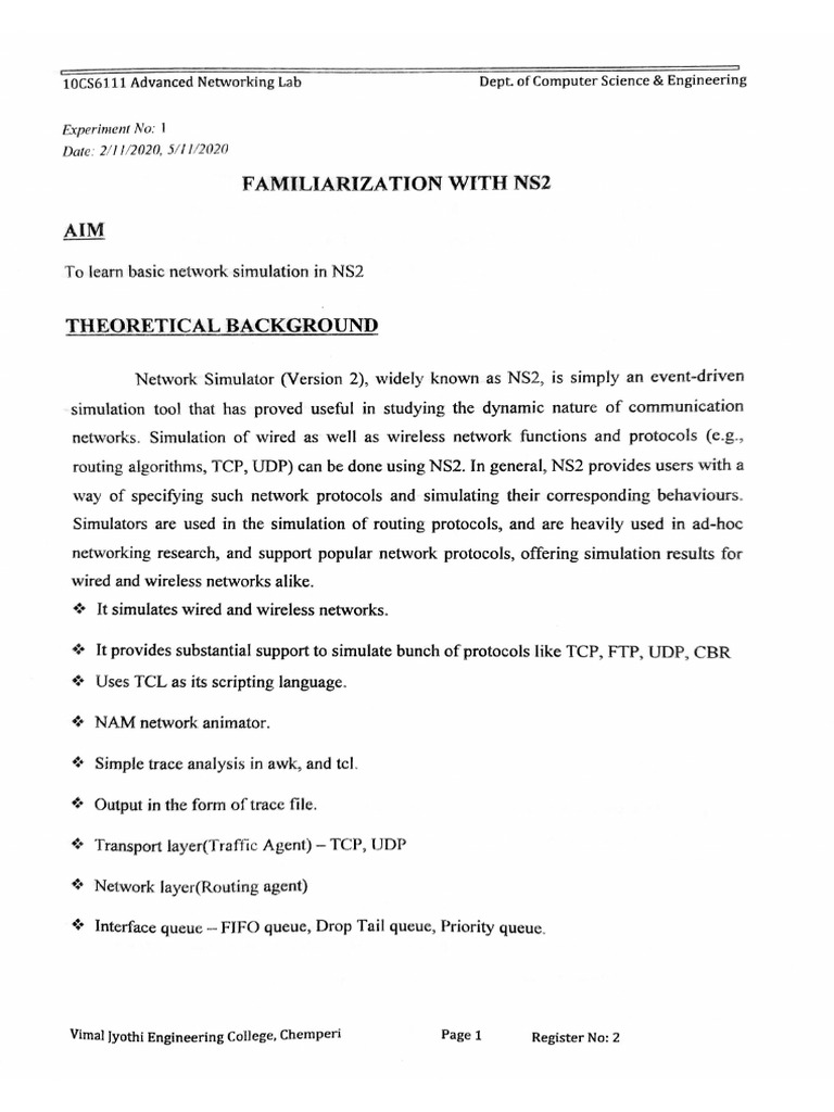 Exp 11 NTW | PDF