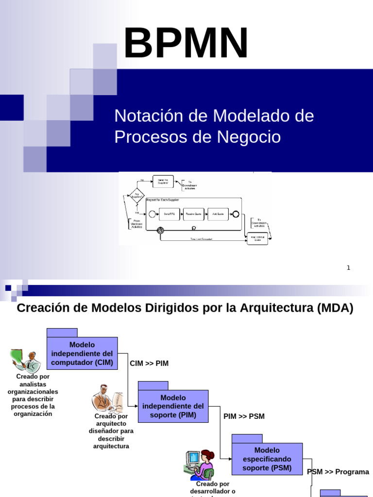 Bpmn Modelado Negocios | PDF | Procesos de negocio | Ingeniería de software