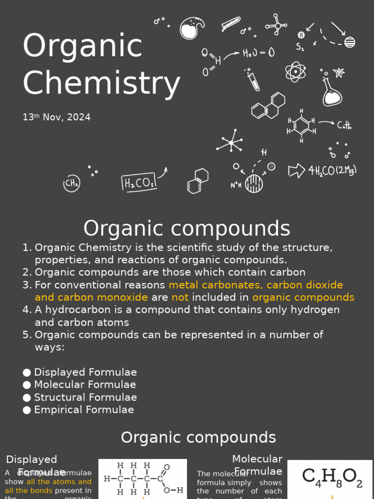 Organic Chemistry | PDF | Alkane | Alkene