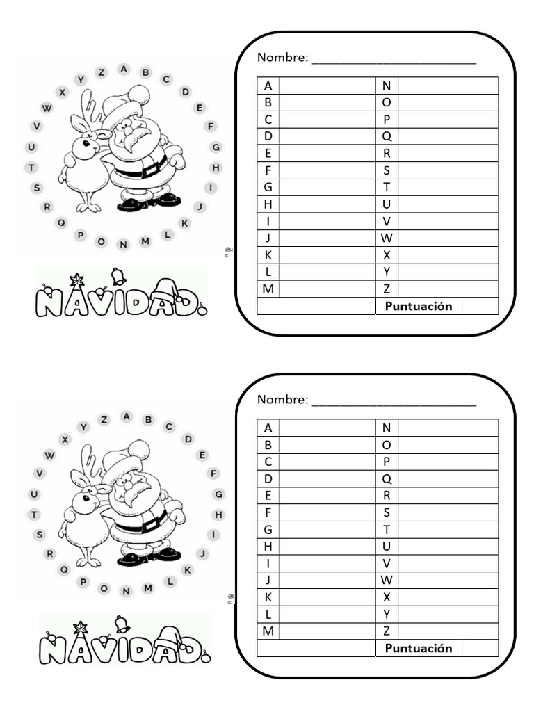 Pasapalabra Navidad | PDF