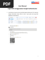 User Guide Login To Darwinbox With Authenticator - Bahasa | PDF
