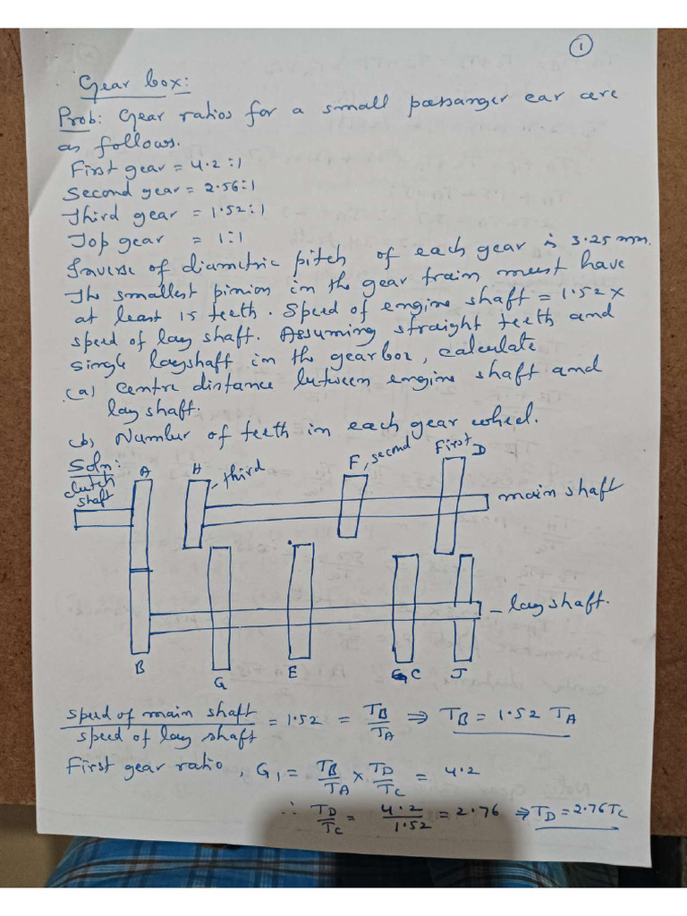 Asd-Unit 2-Gear Box Notes | PDF | Gear | Wear