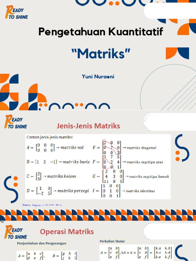 Latihan Soal Matriks | PDF