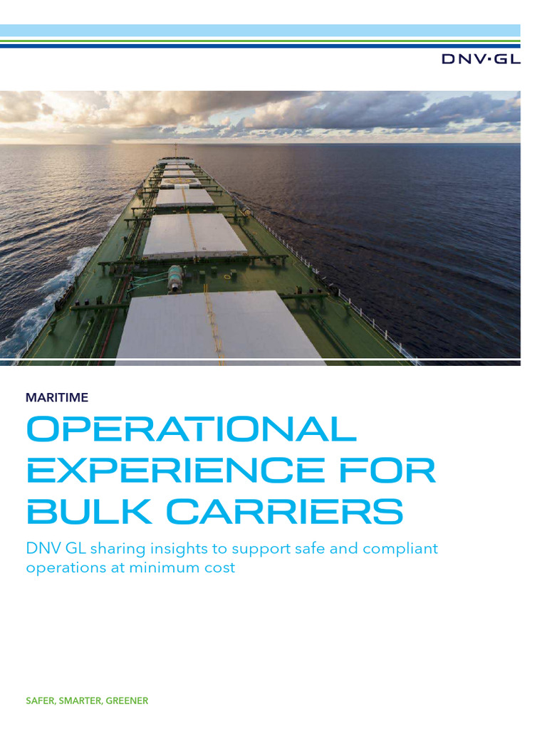 Bulk Carrier Operational Insights by DNV GL | PDF | Ships | Firefighting