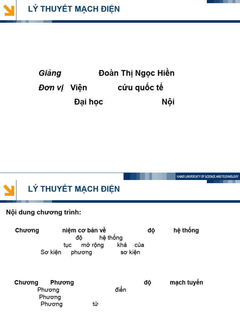 Ly Thuyet Mach 2 - Chuong 0 | PDF