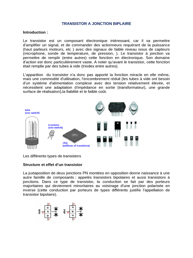 CH 32 | PDF | Transistor bipolaire | Transistor