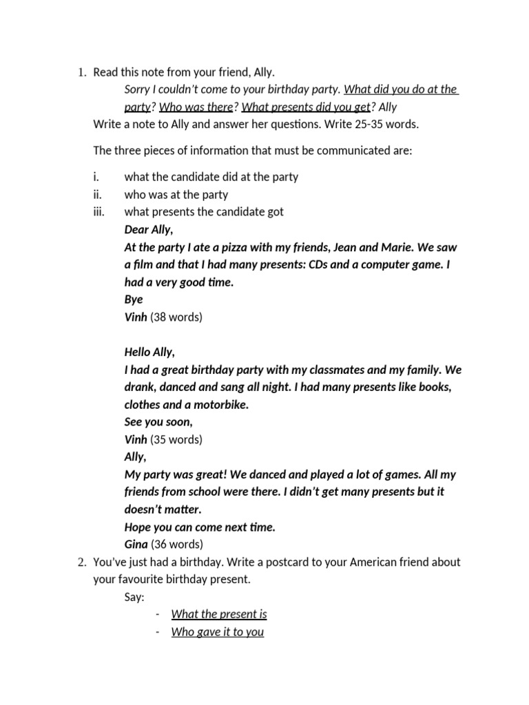 Read This Note From Your Friend | PDF