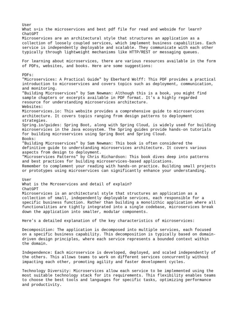 Microservicess and Discovery | PDF | Scalability | Client–Server Model