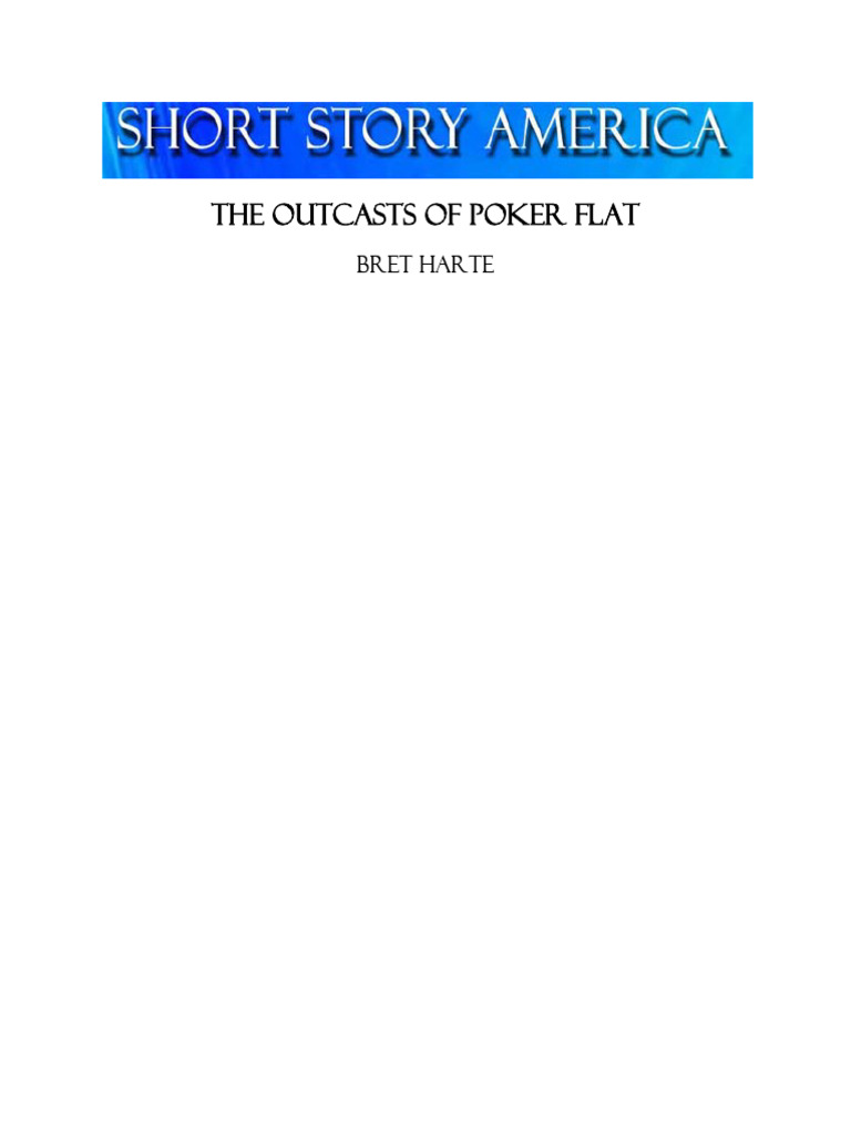 The Outcasts of Poker Flat Explained | PDF