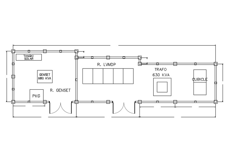2.Ruang Utility & Pln-model | PDF