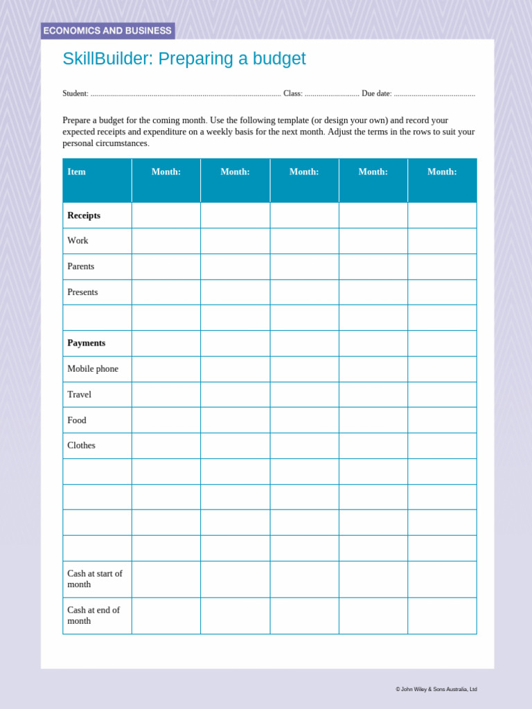 Monthly Budget Preparation Guide | PDF | Budget | Government Finances