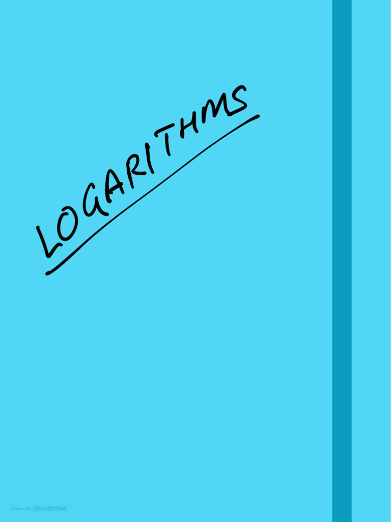 Logarithms Shani Patel | PDF | Number Theory | Complex Analysis