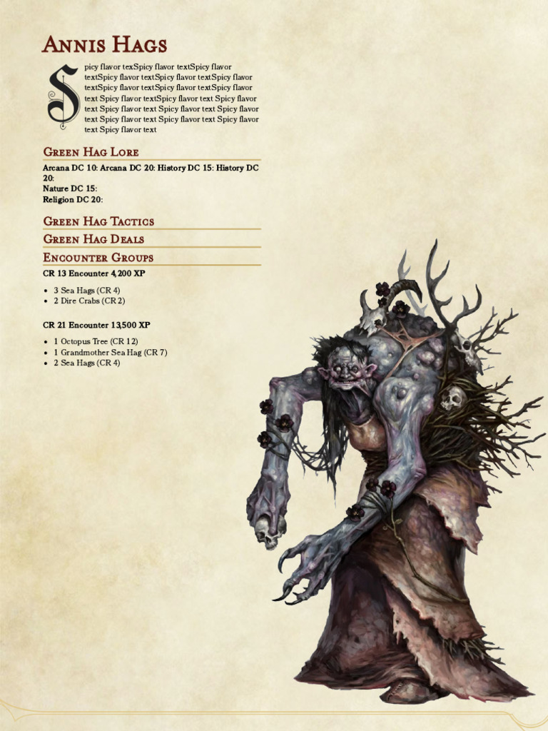 Annis Hags - The Homebrewery | PDF