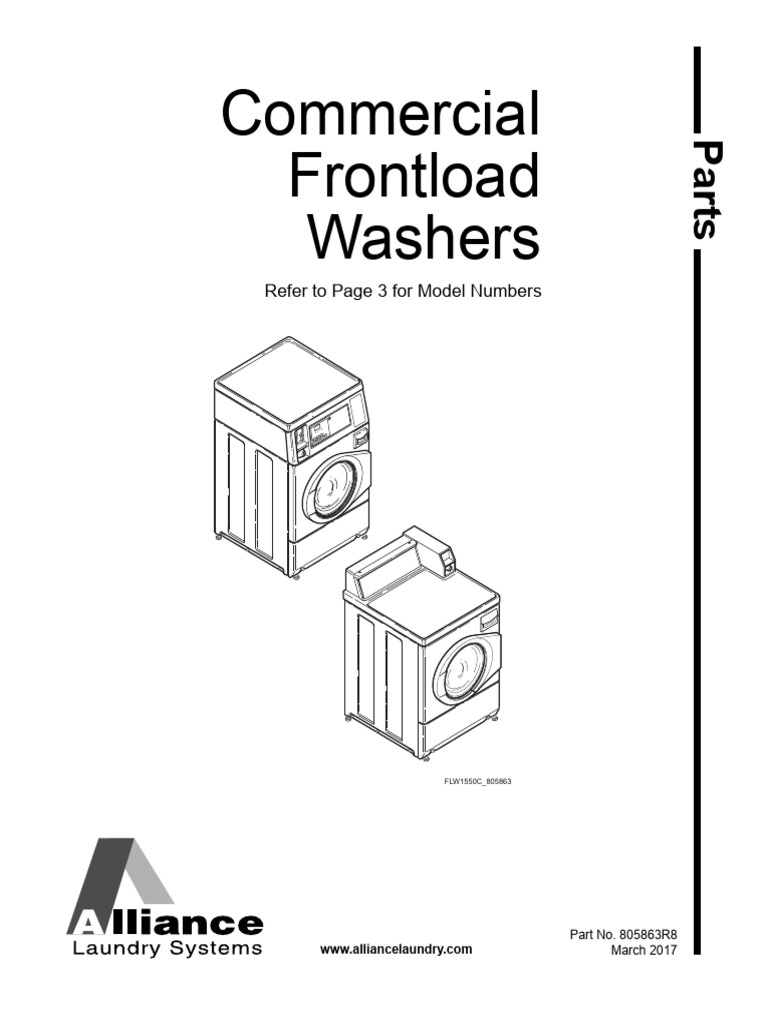 Alliance Washing Machine (JLA98) JF3JRASP413EW06 Parts Manual | PDF ...