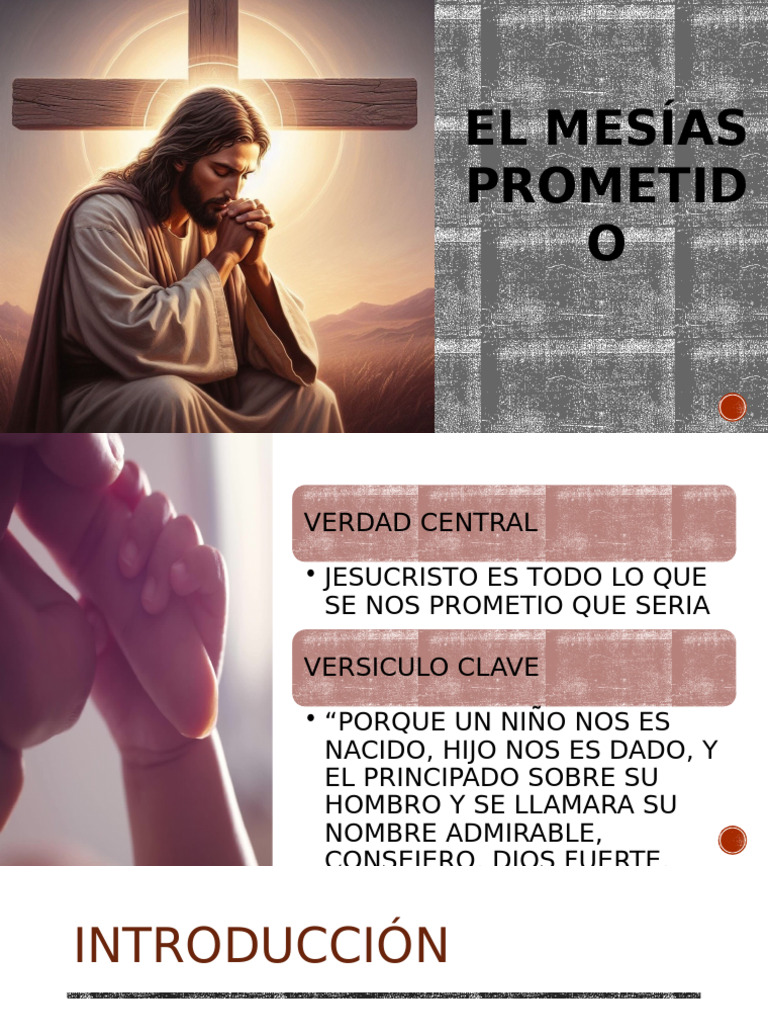 Jesús: El Mesías Prometido y Sus Profecías | PDF | Mesías | Jesús
