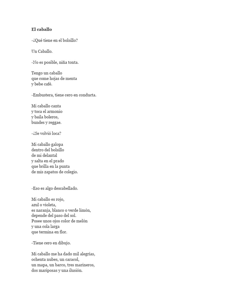 El caballo de Jairo Aníbal Niño | PDF