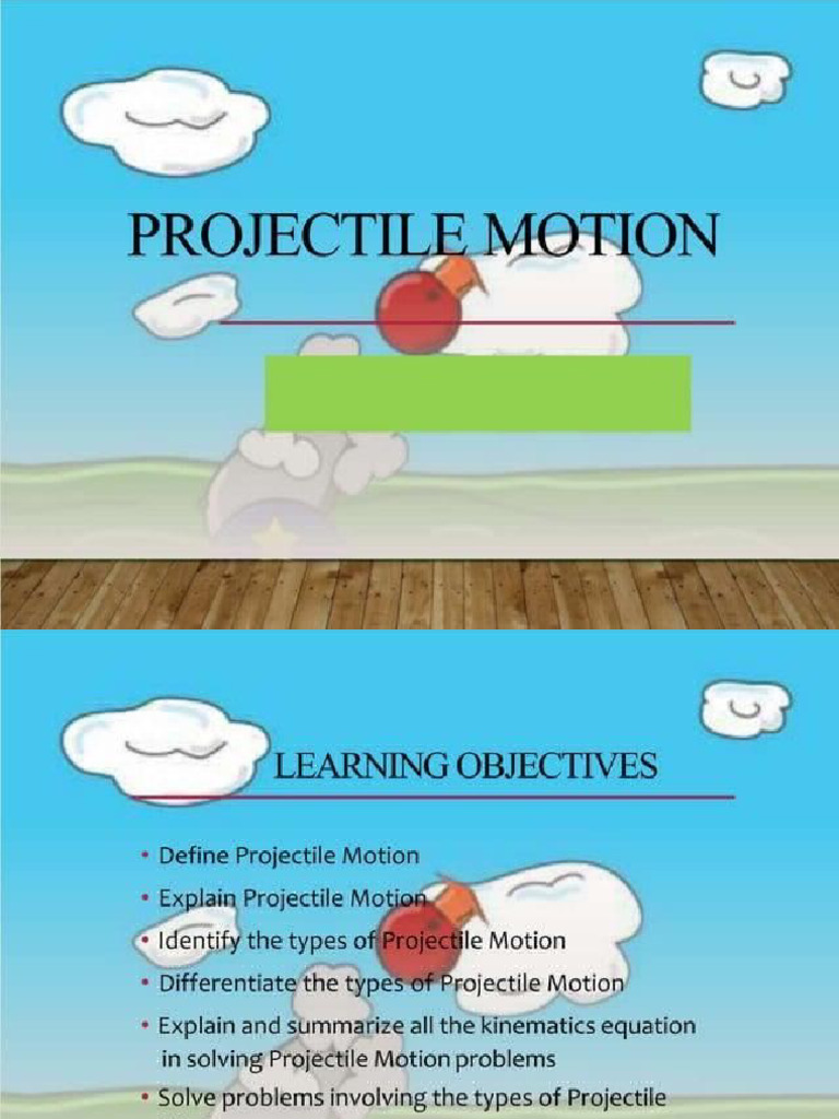 Projectile Motion (2) Documents | PDF