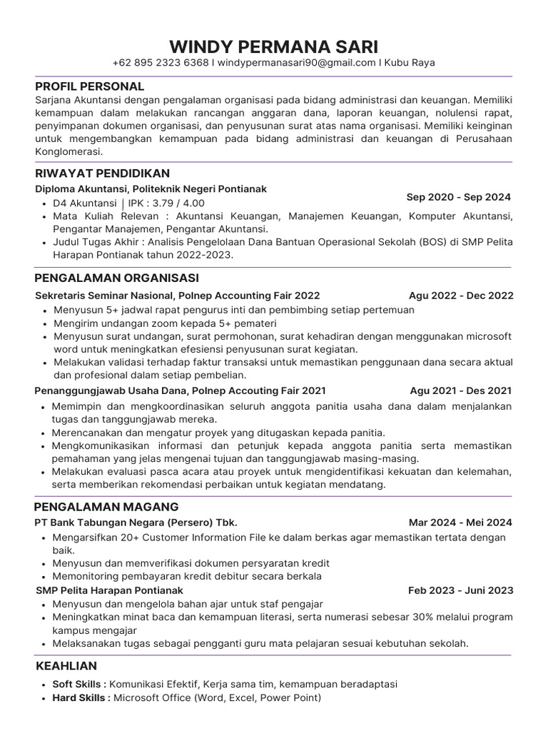 CV Windy Permana Sari | PDF