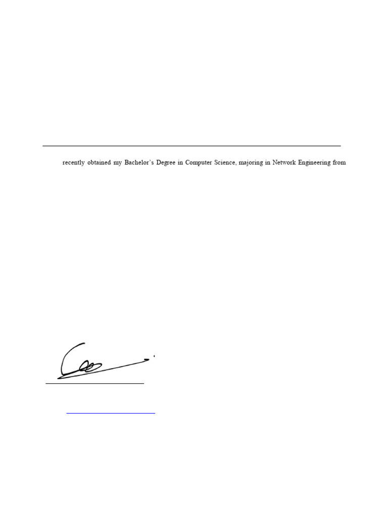 Cover Letter Example | PDF