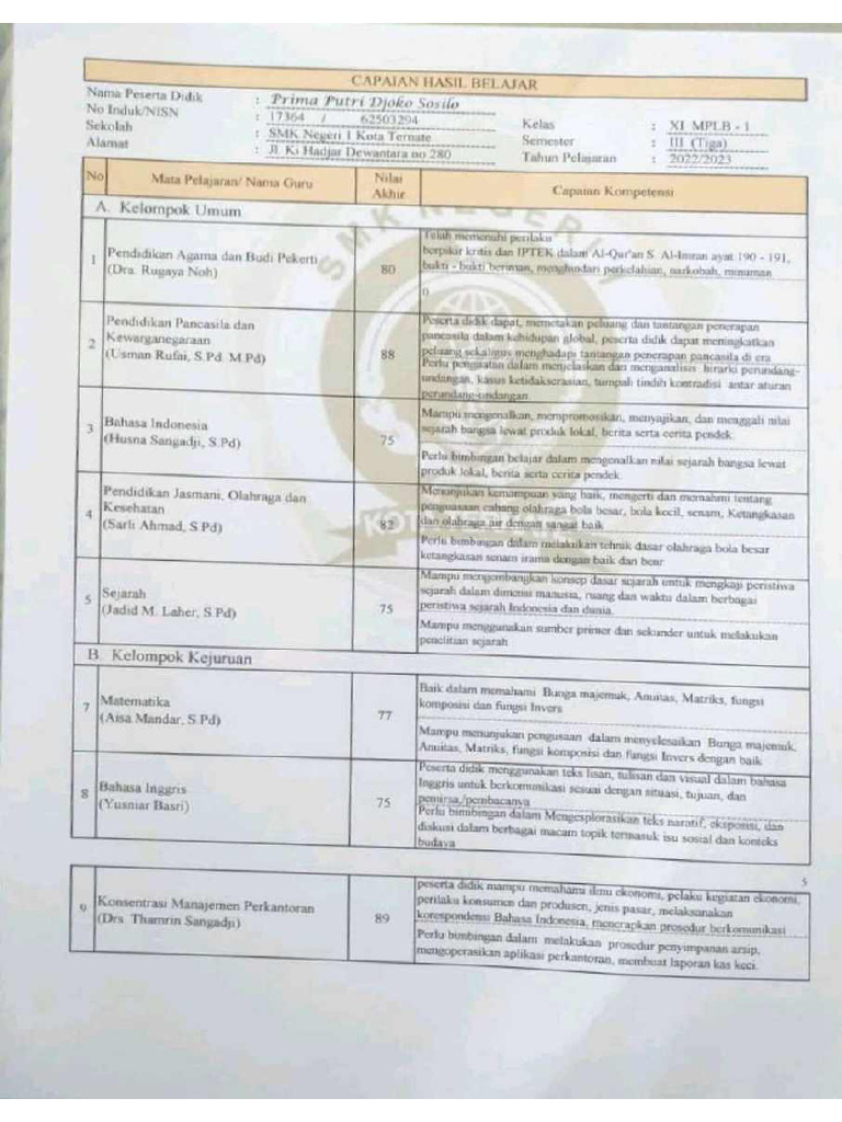 Semester 3 - Compressed-Dikompresi | PDF