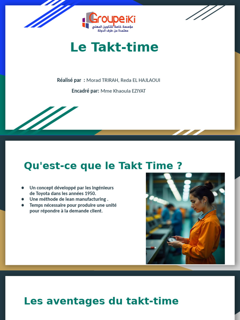 Takt Time | PDF | Lean (production) | Économie