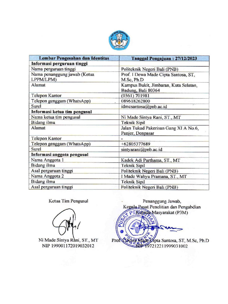 Proposal PKM 5R Silakarang | PDF
