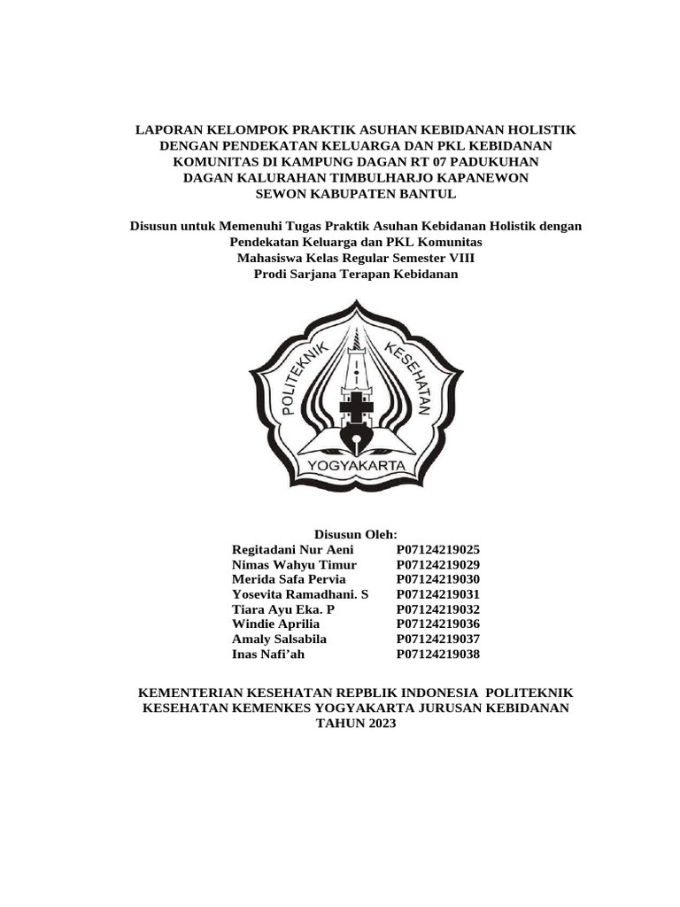 Format Lap. Kelompok | PDF
