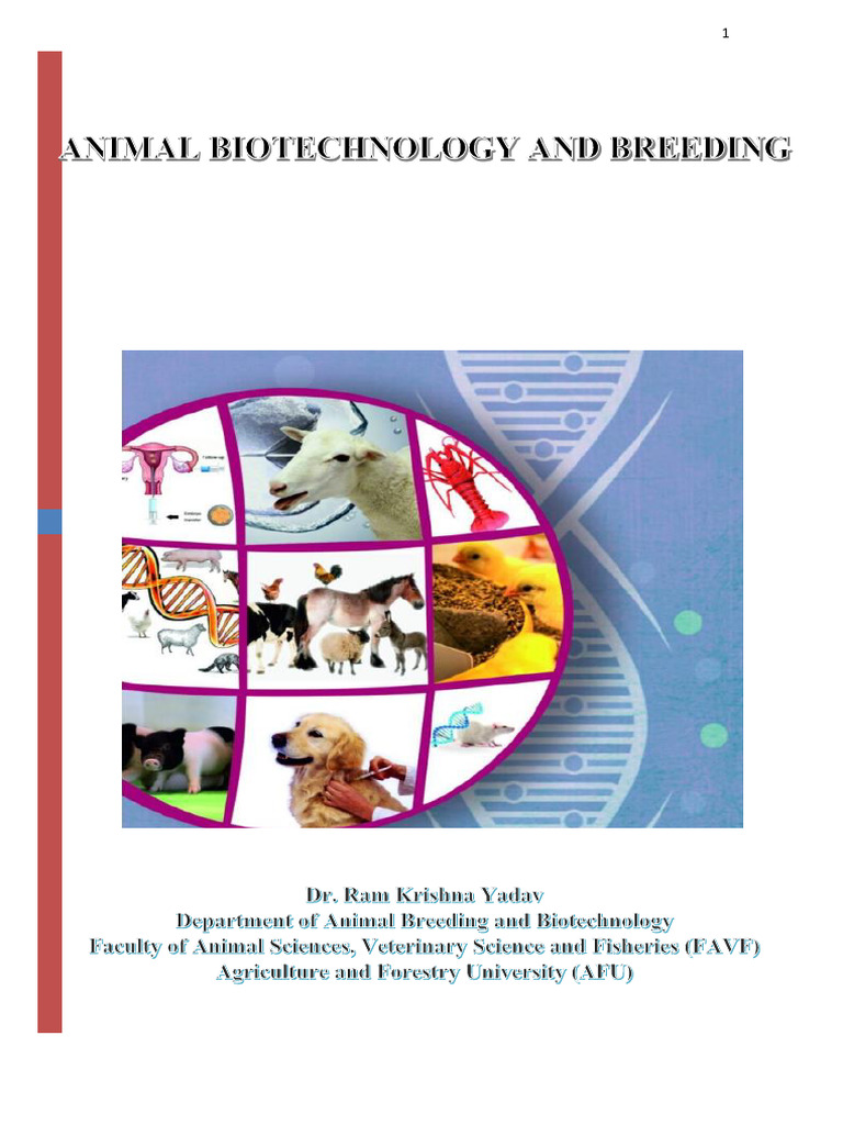 Animal Biotechnology Notes | PDF | Messenger Rna | Dna Replication
