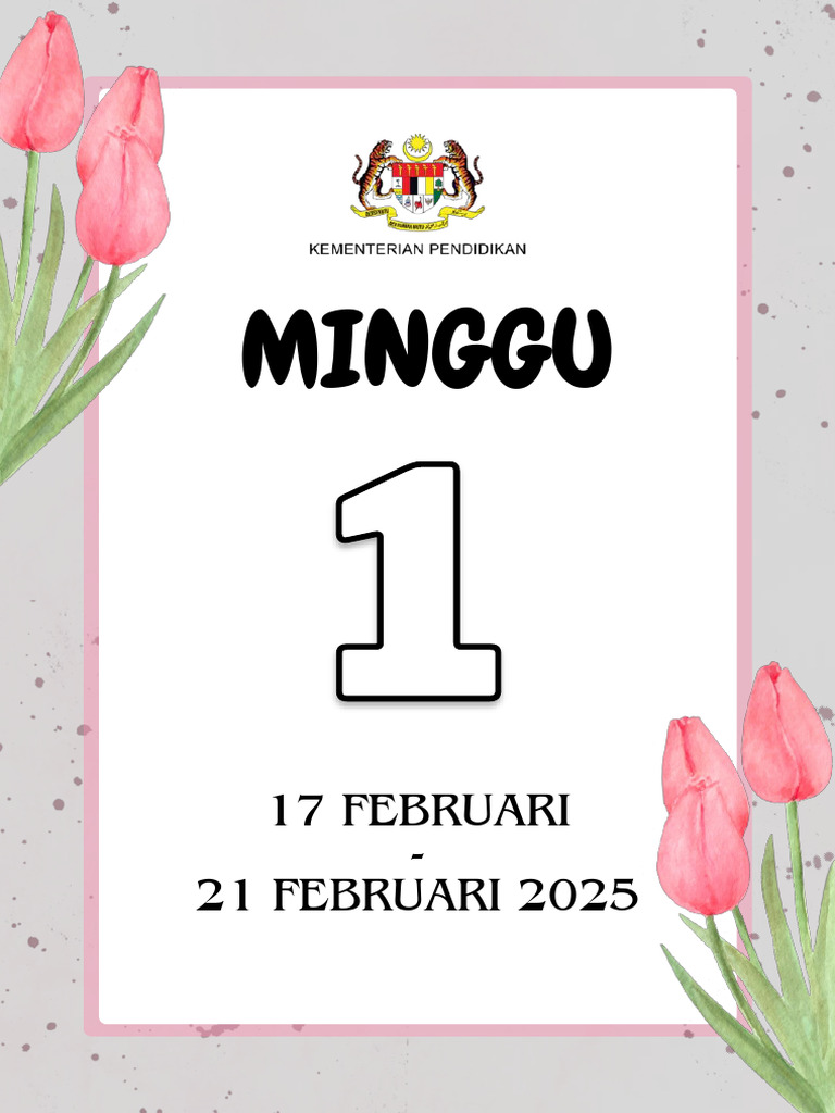 Divider RPH Mingguan 2025 | PDF