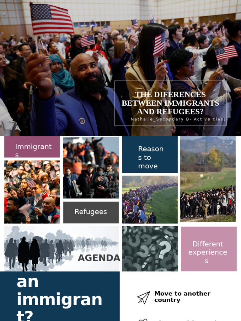 The Diferences Between Immigrants and Refugees | PDF