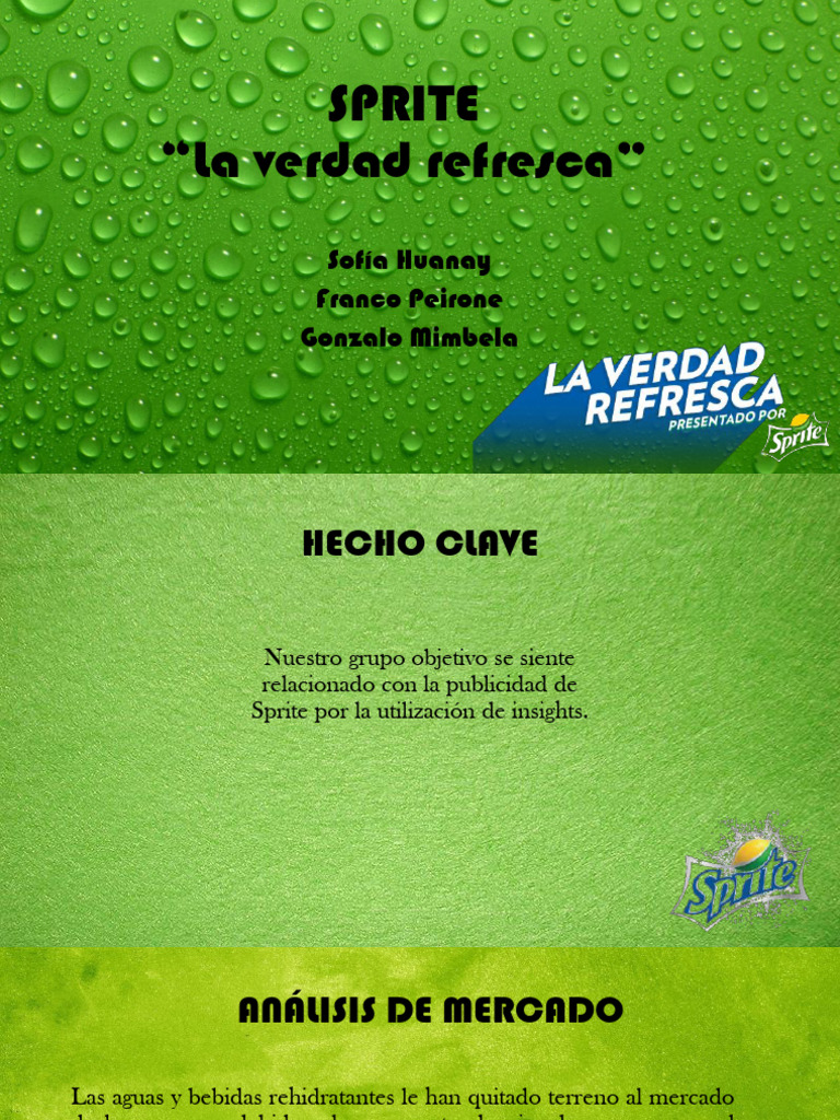 SPRITE | PDF | Refresco