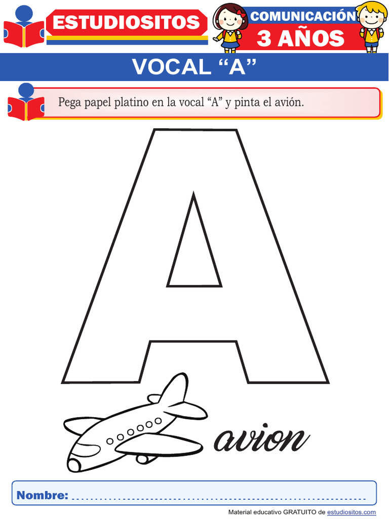 Vocal A para Ninos de Tres Anos | PDF