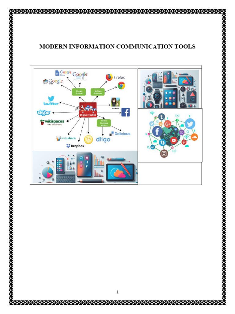 Modern Information Communication Tools For Undergraduate Students | PDF ...