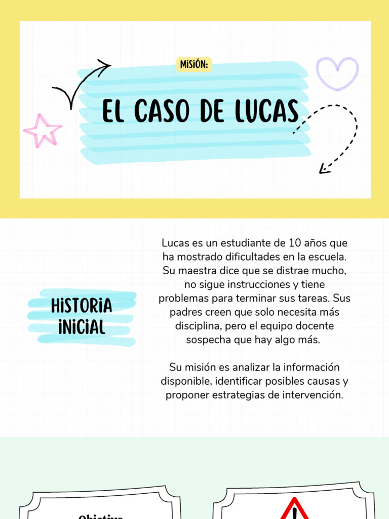El Caso de Lucas_Ronda 1 | PDF