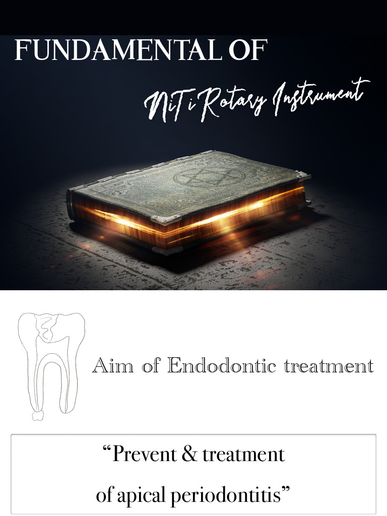 Endodontic Treatment Essentials Guide | PDF | Mechanical Engineering