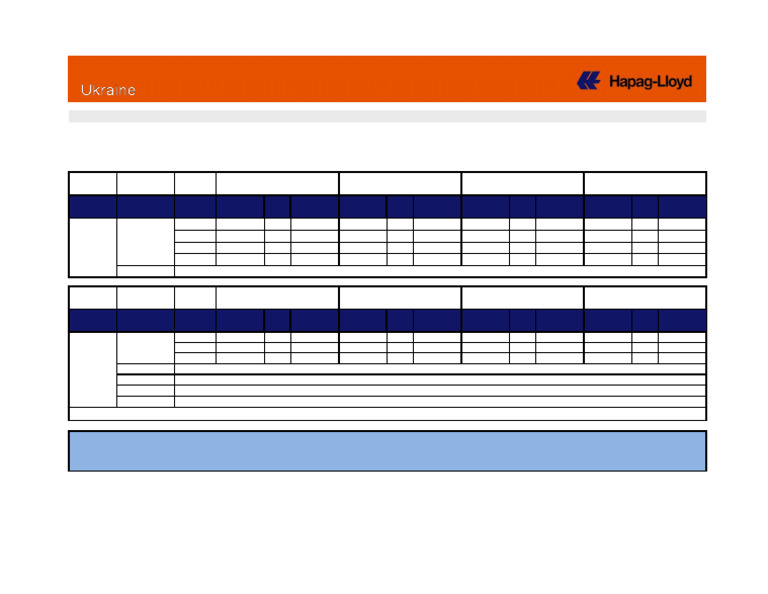 MSC Demurrage & Detention Rates Overview | PDF | Supply Chain ...