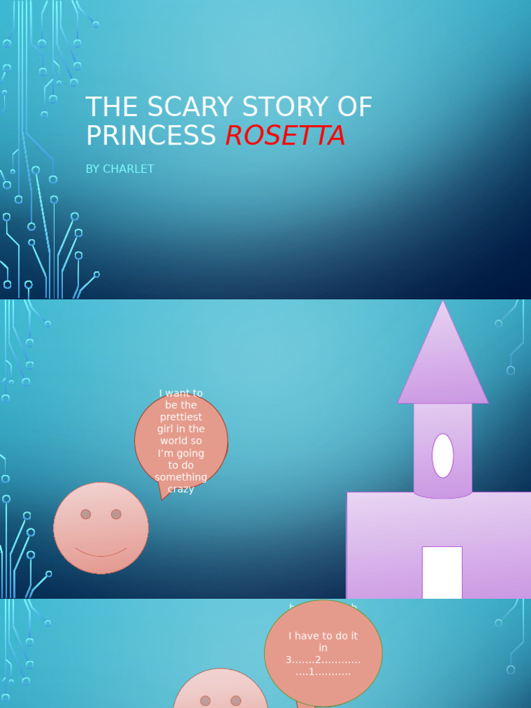 The Scary Story of Princess Rosetta | PDF