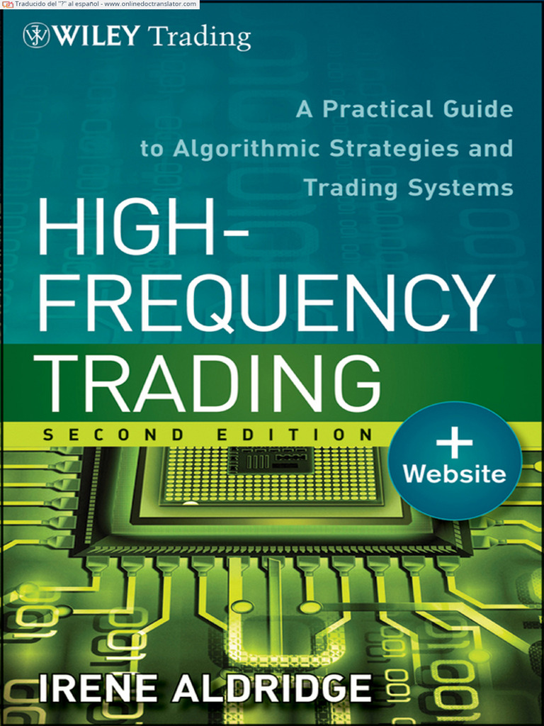 Wiley Trading Irene Aldridge High Frequency Trading A Practical (001 ...